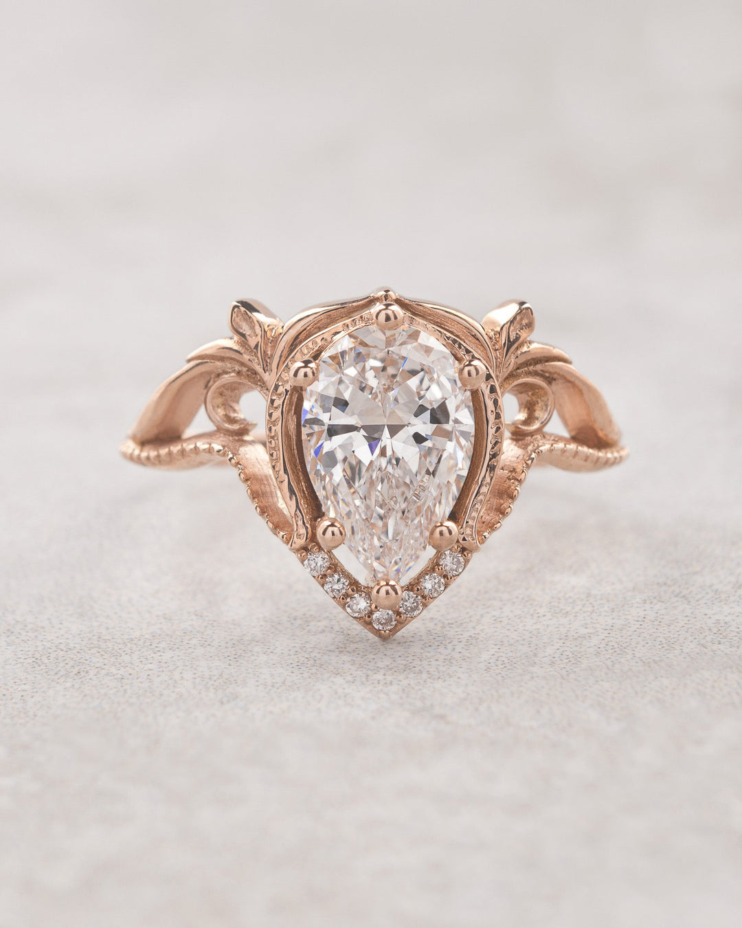 Art nouveau engagement rings, vintage inspired wedding rings, gold jewelry – Eden Garden Jewelry™